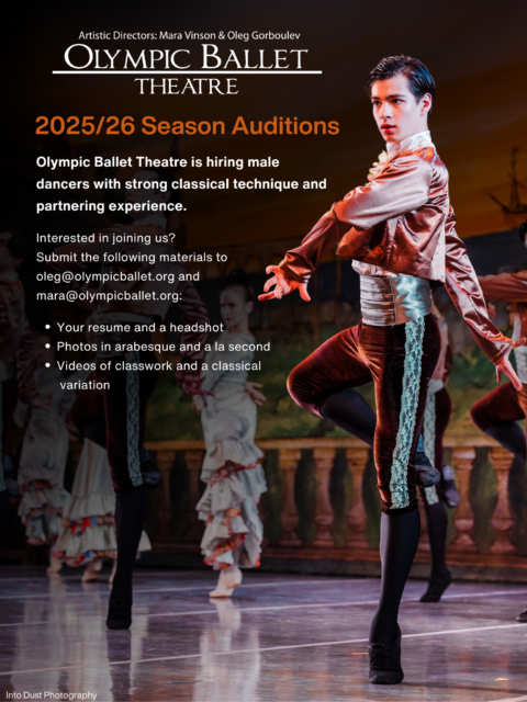 Employment | Olympic Ballet Theatre